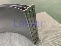 China 150 Micron Sieve Bend Screen / Dewater Dryer Wedge Wire Screen SUS316L Material for sale