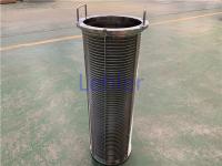 China Fine Chemical Filtration Wedge Wire Filter Elements Automatic Self Cleaning for sale