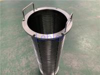 China Fine Chemical Filtration Wedge Wire Filter Elements Automatic Self Cleaning for sale