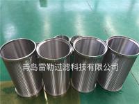 China Sea Water Filtration Filter Screen Replacement Wedge Wire Element 50 Micron for sale