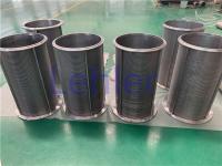 China Waste Water Treatment Wedge Wire Screens 200 Micron Slot 360 X 660mm for sale