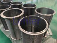 China Waste Water Treatment Wedge Wire Screens 200 Micron Slot 360 X 660mm for sale