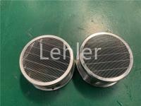 China Abrasion Resistance Sand Mill Screen / Basket Mill Head Screen 0.7mm Slot Width for sale