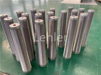 China 500 Micron Slot Conical Wedge Wire Filter Elements Stainless Steel 316L for sale