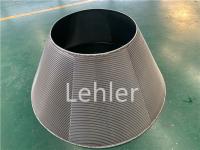 China Smooth Surface Wedge Wire Basket 250 Micron Wedge Wire Screen for sale