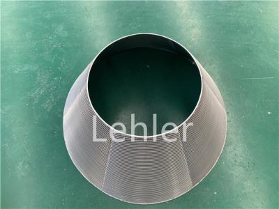 China SS304 Self Cleaning Wedge Wire Screen Beer Brewing Filter Basket for sale