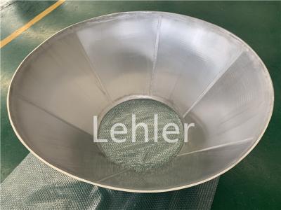China Stainless Steel 316L Wedge Wire Basket For Starch Industry for sale