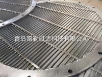 China SS304 Wedge Wire Catalyst Support Grid With Large Open Slots 2100 Mm Dimension for sale
