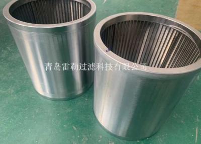 China Beverage Filtration Profile Wire Screen 316l Material Thread Coupling Cylinder Type for sale