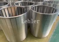 China Ss304 Wedge Wire Screen Smooth Wire Surface​ High Precision Slot Size for sale