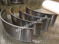 China Dewatering SS316L Wedge Wire 0.15mm Slot Sieve Screen for sale