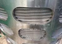 China 20um Centrifugal Machines Conical Wedge Wire Basket for sale