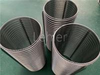 China 255mm 316L Slot 1mm Screw Press Separator Screens for sale