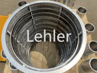 China Circular 100 Micron Vertical Wedge Wire Cylinder Basket for sale
