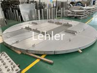 China Reactor Internals wedge wire Catalyst Support Grid DIA 4000mm for Deacidification reactor for sale