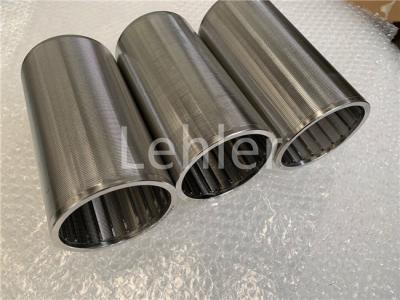 China Sand Mill Stainless Steel 316L Wedge Wire Slotted Screen for sale