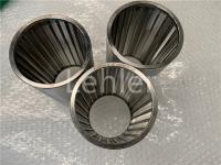 China Sand Mill Stainless Steel 316L Wedge Wire Slotted Screen for sale