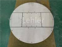 China Stainless Steel SUS316L Wedge Wire Screen Catalyst Support grid 1800mm for sale