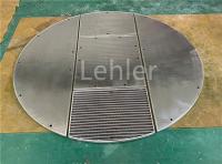 China Stainless Steel SUS316L Wedge Wire Screen Catalyst Support grid 1800mm for sale