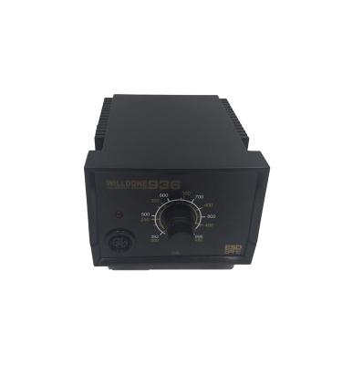 China Lead Free Analog Welder Soldering Station 60W Power Black Color High Performance for sale