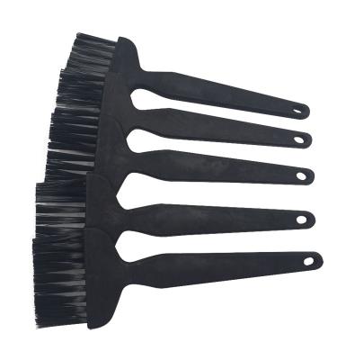 China Black Color Static Dissipative Brushes , ESD Clean Room Brushes Elastic Fuction for sale