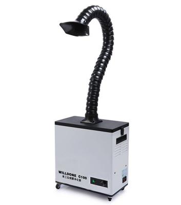 China Laser Cutting Mobile Welding Fume Extractor High Filtering Efficiency for sale