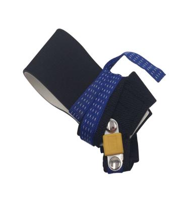 China Cleanroom Esd Products Synthetic Rubber Anti Static Heel Grounder With Buckle for sale