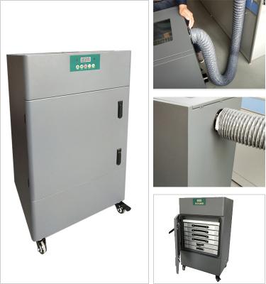 China 500W Power Silver Electric Welding Fume Extractor For Laser Cutting Machine for sale
