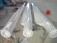China 40 Meters Rotor Diameter FRP Wind Turbine Blades with CE and ISO9001 Certification for sale