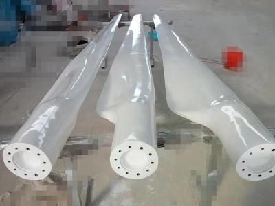 China 40 Meters Rotor Diameter FRP Wind Turbine Blades with CE and ISO9001 Certification for sale