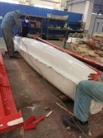 China High Durability Fiberglass Boat Parts Hand Lay-up Process and Easy Installation for sale
