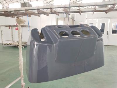China Custom fiberglass loader engine hood Fiberglass agricultural vehicle components for sale