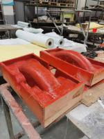 China Strong Chemical Resistance FRP Mould Customizable Featuring Excellent Weather Resistance Suitable for Composite Production for sale