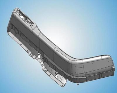 China Custom SMC FRP Car Body Kits Fender Air Deflector Lightweight Automotive Exterior for sale