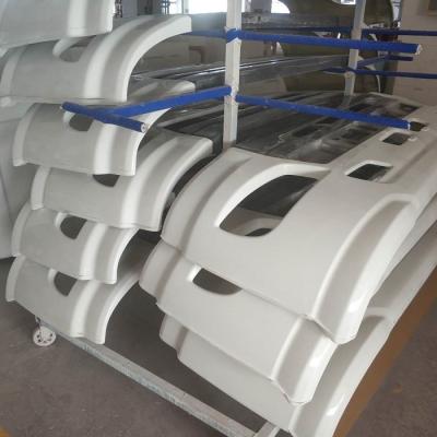 China Fiberglass bus and car Interior Custom Molded FRP Bus Body Parts Manufacturer for sale