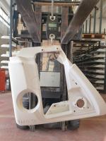China OEM ODM Fiberglass Composite RTM Bus Interior Exterior Parts for sale