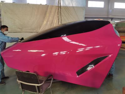 China IS16949 Certified Fiberglass Reinforced Plastic Truck Body Offering Low Maintenance and Durability for Freight Transport for sale
