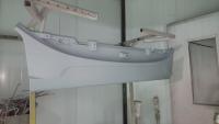 China FRP bus body parts FRP Bus Front Surround / Front Fascia | Custom Molded GRP Front Body Panel for Coaches for sale