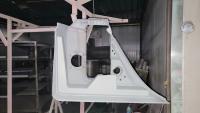 China GRP Bus Rear Fascia Rear Surround | Fiberglass Rear Body Parts for European Bus & School Bus for sale