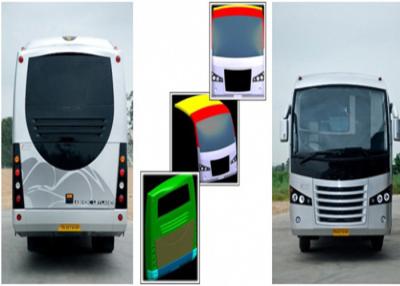 China FRP Bus parts  Front bumper Rear Bumper Bathroom Reflector Dashboard Tire Cover Battery Cover for sale