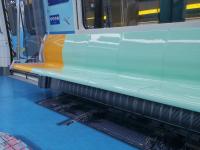 China Passenger Bench Seat for Subway Coach with FRP Material for sale