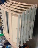 China frp flat panel with gel coat fiberglass bus panel for sale