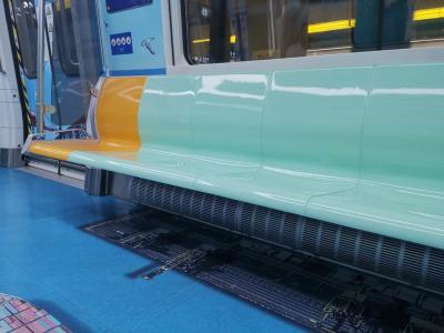 China Customized FRP Bus Body Parts with Gel Coat Surface and 1 Time for sale