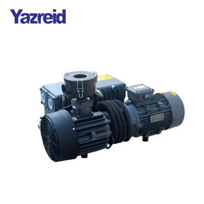 China 3KW Direct Drive Double Stage Rotary Vane Vacuum Pump For Chip Mounter Shooter for sale