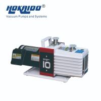 China Ultimate Pressure 5*10-3mbar Motor Power 0.4kw Double Stage Rotary Vane Vacuum Pump for sale
