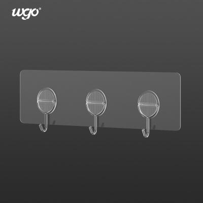China SS304 PVC Stickey Wall Mounted Hook For Clothes Coat Hangers And Organizers for sale
