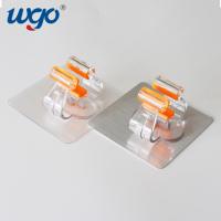 China Self Adhesive Mounting Mop Gripper , Broom Mop Holder Wall Mounted for sale