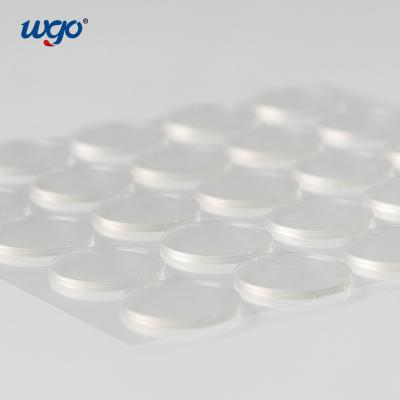 China Restickable Washable Double Sided Adhesive Dots Clear No Residue for sale