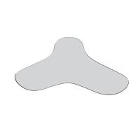 China Adhesive Soft Glued Mounted Gel Nose Pad Removed Without Residue For CPAP Mask for sale