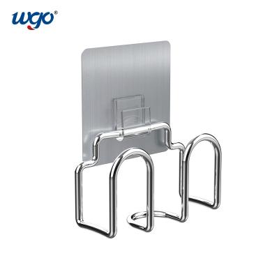 China Damage Free Self Adhesive Mounted Sponge Brush Holder Peel And Stick for sale